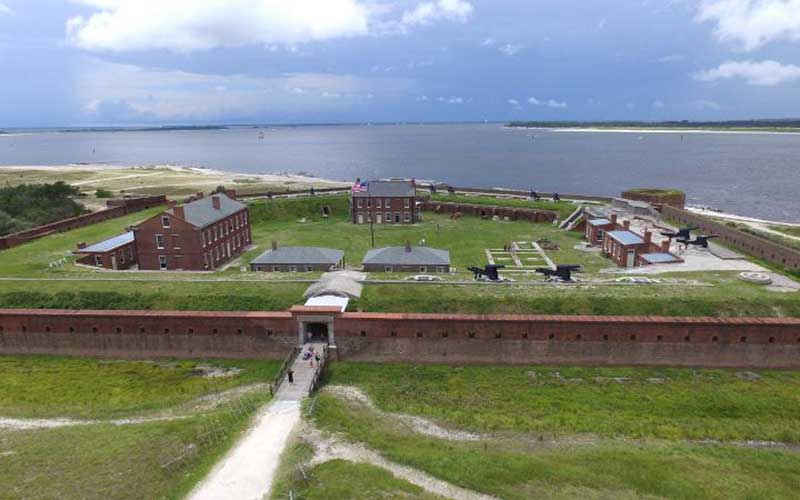 Fort Clinch State Park Beachfront & Historic Fort near Jacksonville