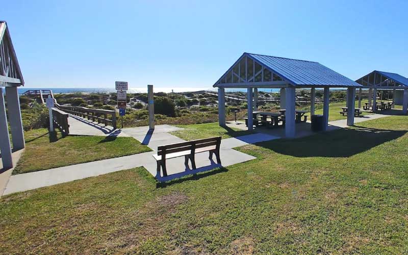Peters Point Beachfront Park | Recreation Area on Amelia Island