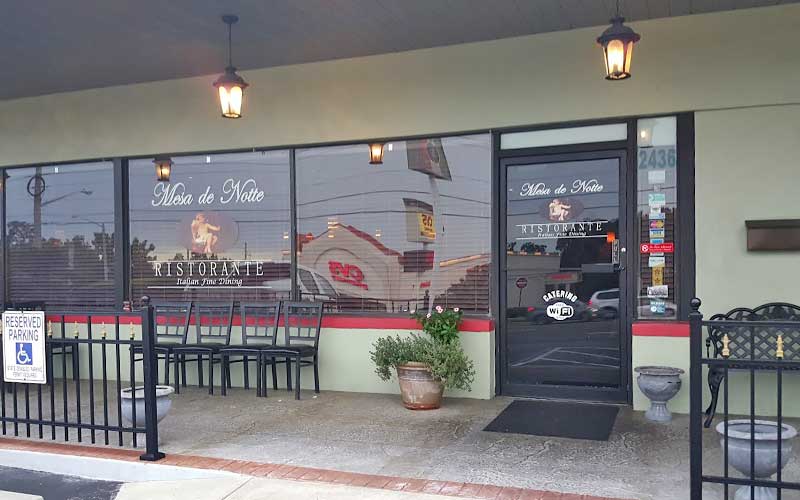 Mesa de Notte | Italian Restaurant east of Downtown Ocala